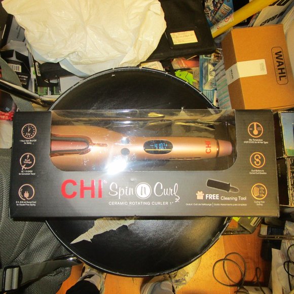 CHI | Hair | Chi Spin N Curl Rotating Curling Iron Rose Gold | Poshmark
